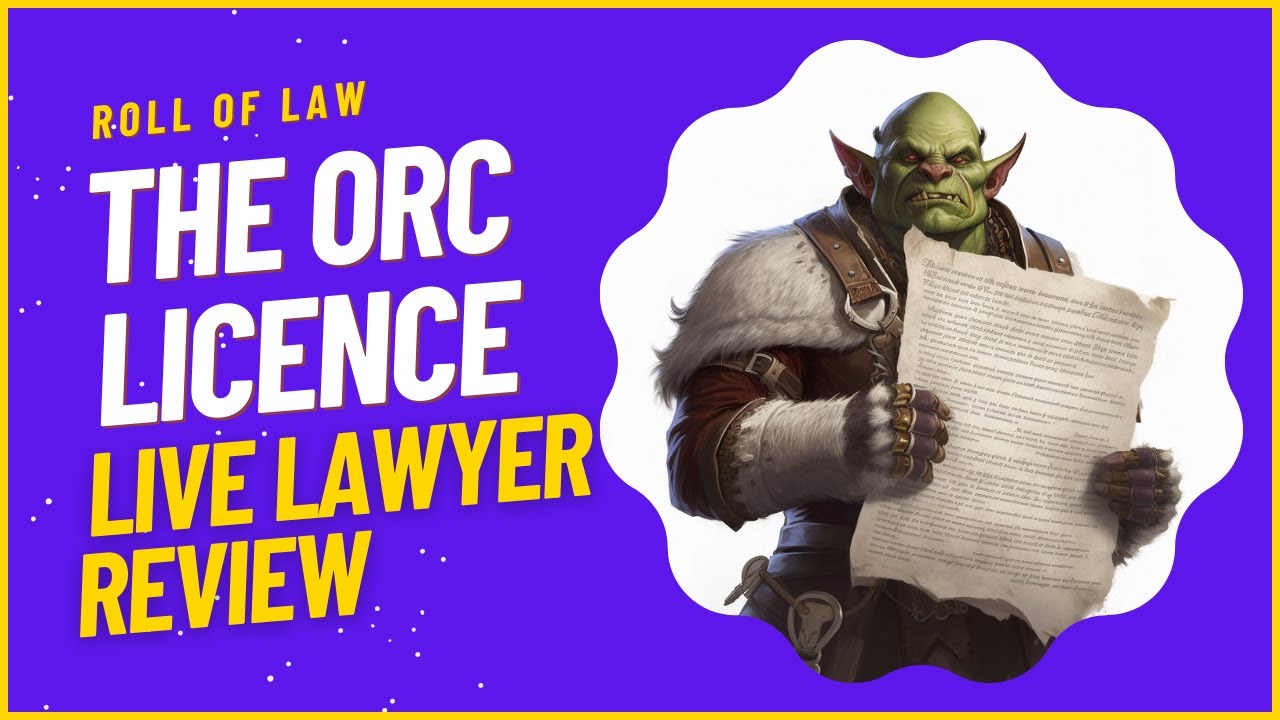Real Lawyer Reviews The ORC Licence - YouTube
