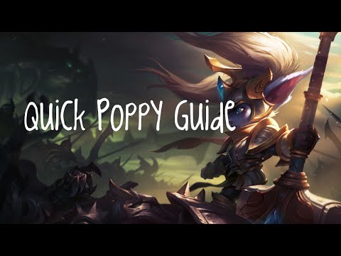 Poppy quick Guide/Combo - YouTube