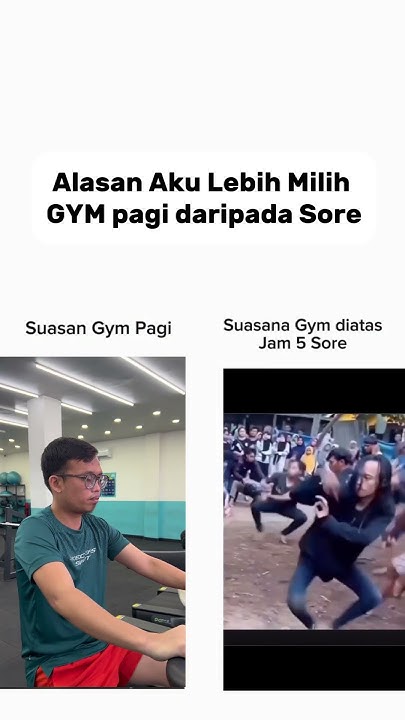 Alasan ngegym pagi - YouTube