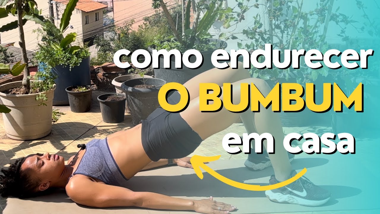 Os 3 melhores exercícios para endurecer o bumbum em casa - 5 minutos ...