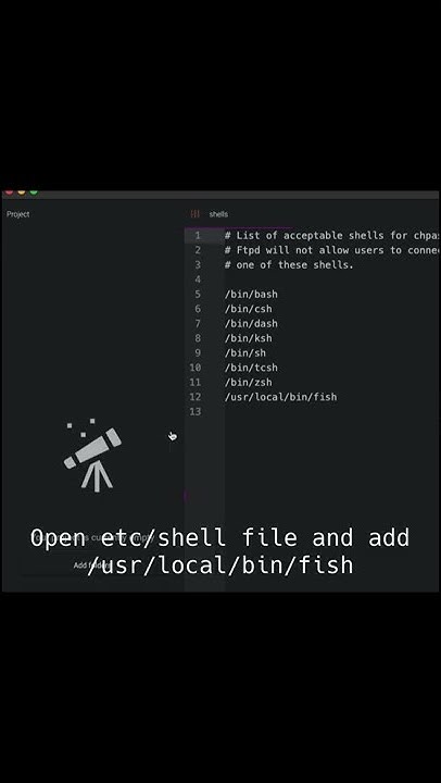 Changing default shell in mac to fish - YouTube