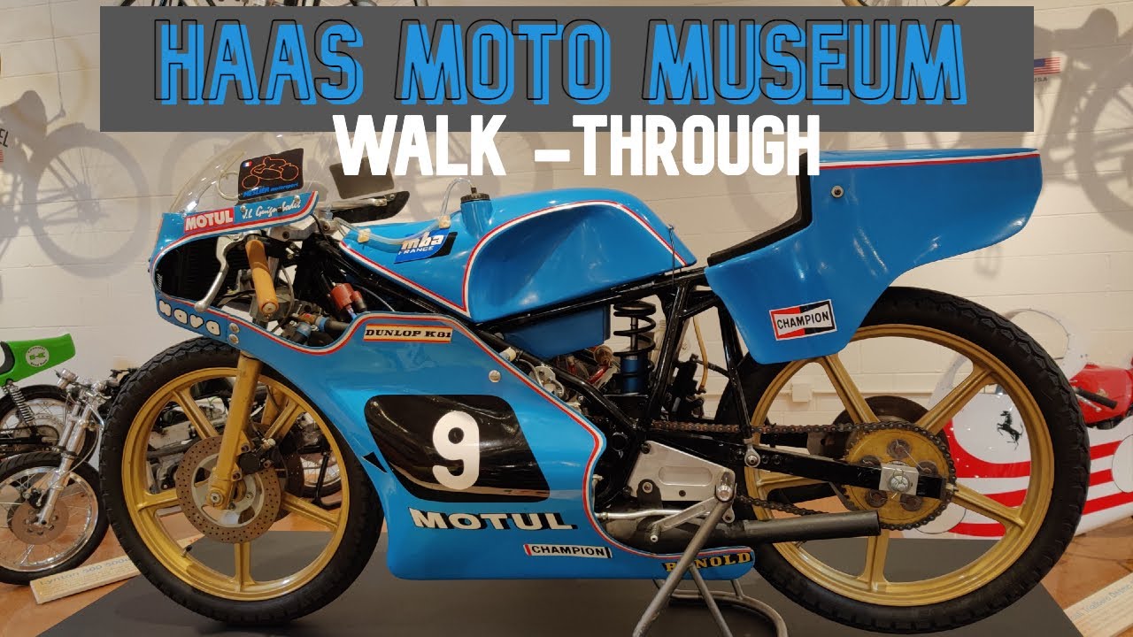 Haas Motorcycle Museum Tour (Dallas, Texas) - YouTube