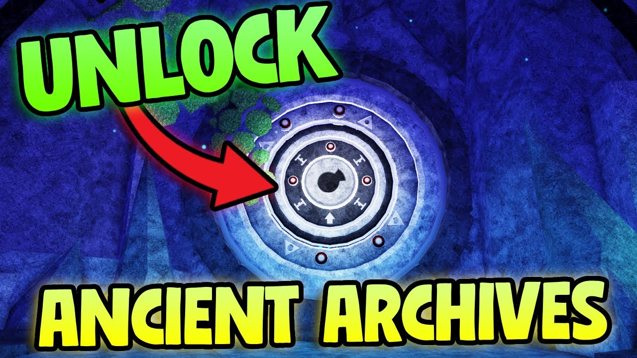 How To UNLOCK Ancient Isle Door Fish! Unlock Ancient Archives FISCH ...
