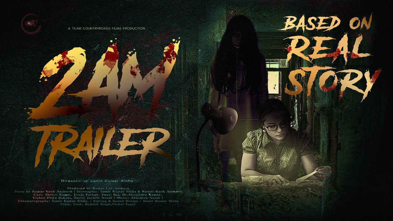 2am short horror film trailer - based on a real story - tcf - YouTube