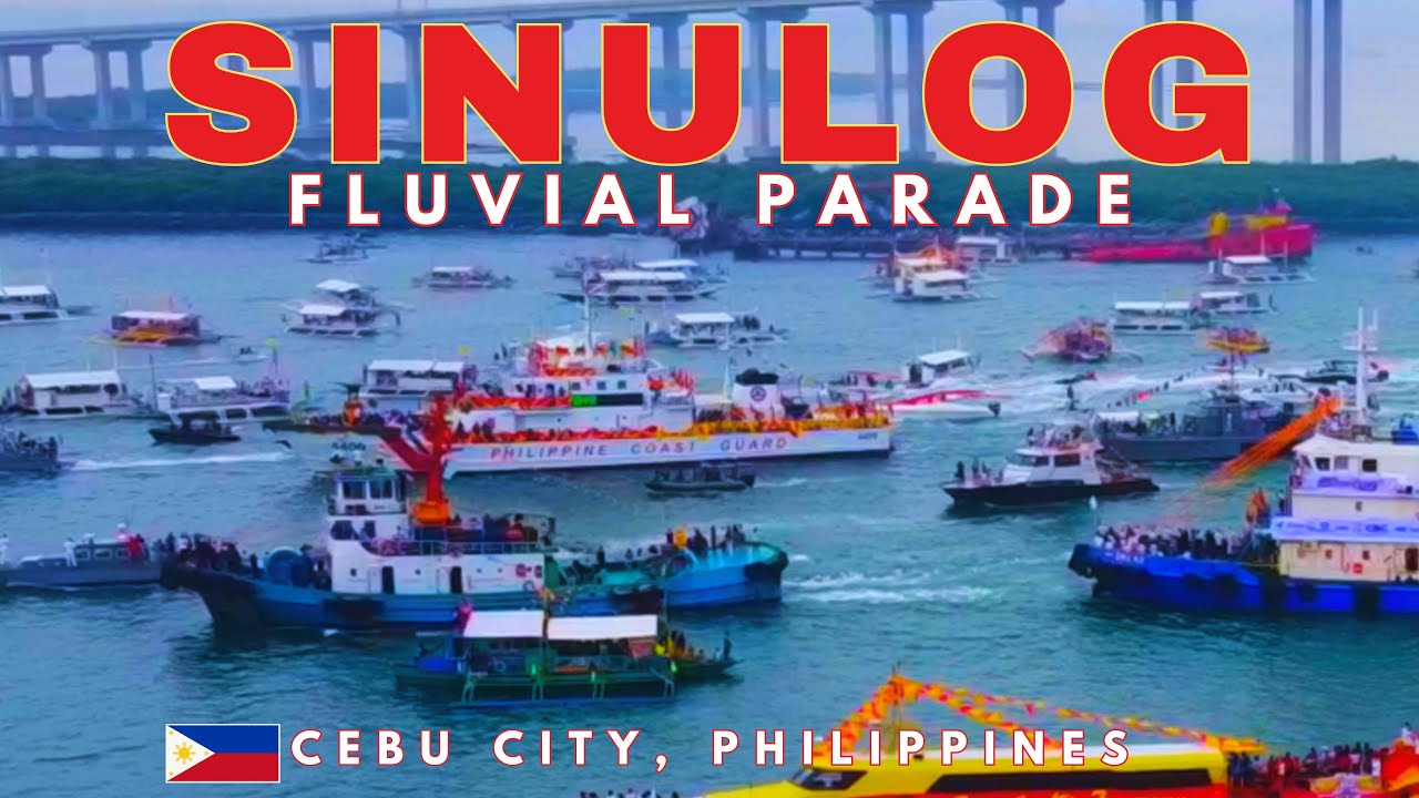 The SINULOG FLUVIAL PARADE The BIGGEST and GRANDEST Fluvial Procession ...