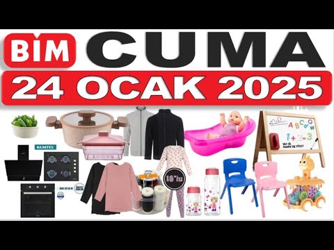 BİM BU CUMA ✅ BİM 24 OCAK 2025 KATALOĞU ✅ AKTÜEL ÜRÜNLER || RESMİ KATALOG | NET ANLATIM