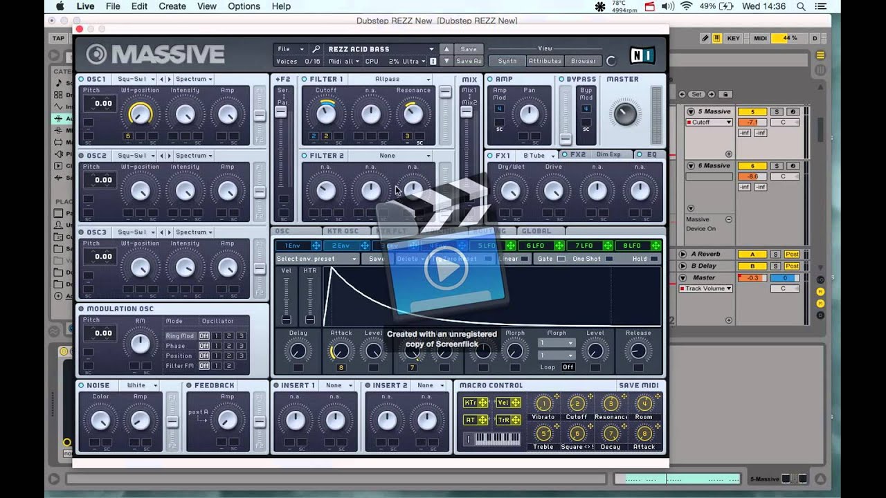 Virtual Riot/Zomboy/Skrillex ACID Bass (REZZ) Tutorial - YouTube