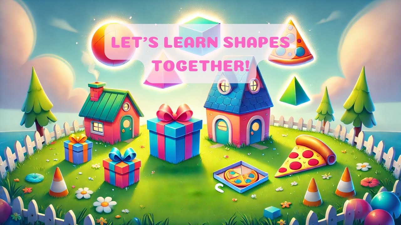 Let's Learn Shapes Together! | Fun Shapes Song for Kids | ABC Kids ...