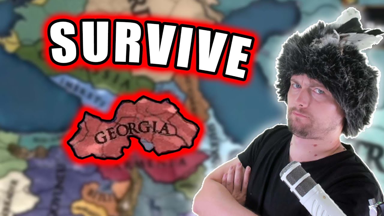 Can I Survive as GEORGIA in EU4 'Competitive' Multiplayer Game? - YouTube