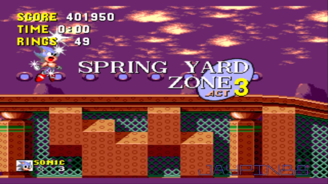 Super and Hyper Sonic in Sonic 1 - Complete Run! - YouTube