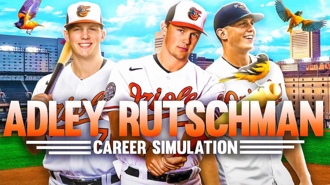 I Played the Career of ADLEY RUTSCHMAN in MLB The Show 22 - YouTube