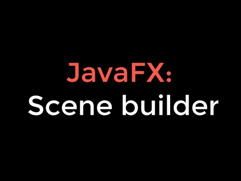javaFX: Scene builder avec eclipse - YouTube