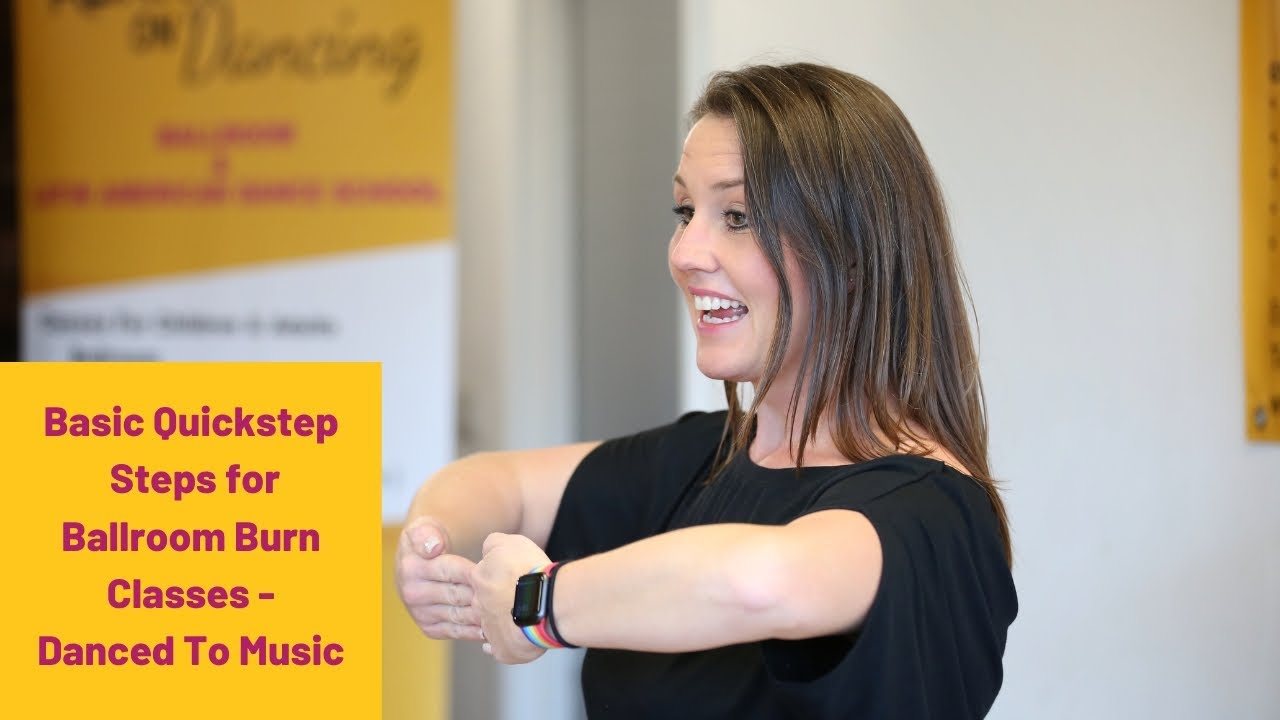 Basic Quickstep / Charleston Steps for Ballroom Burn - Danced to Music ...
