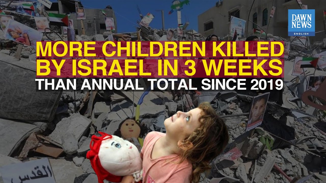 More Children Killed By Israel In 3 Weeks Than Annual Totals Since 2019 ...