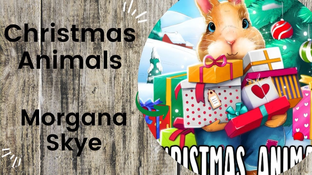 Christmas Animals - Morgana Skye //Adult Colouring Book FlipThrough ...