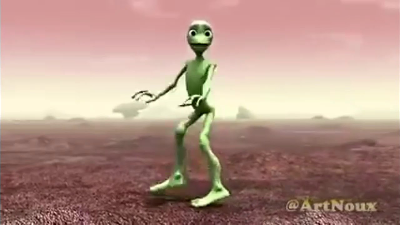 Bon homme vert qui dance 😂 - YouTube