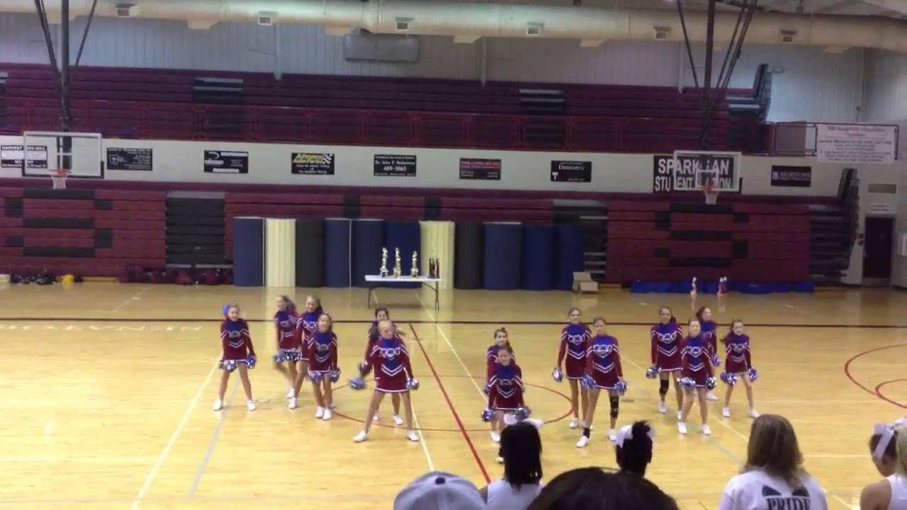 Addie Dancing at Sparkman Cheer Competition - YouTube