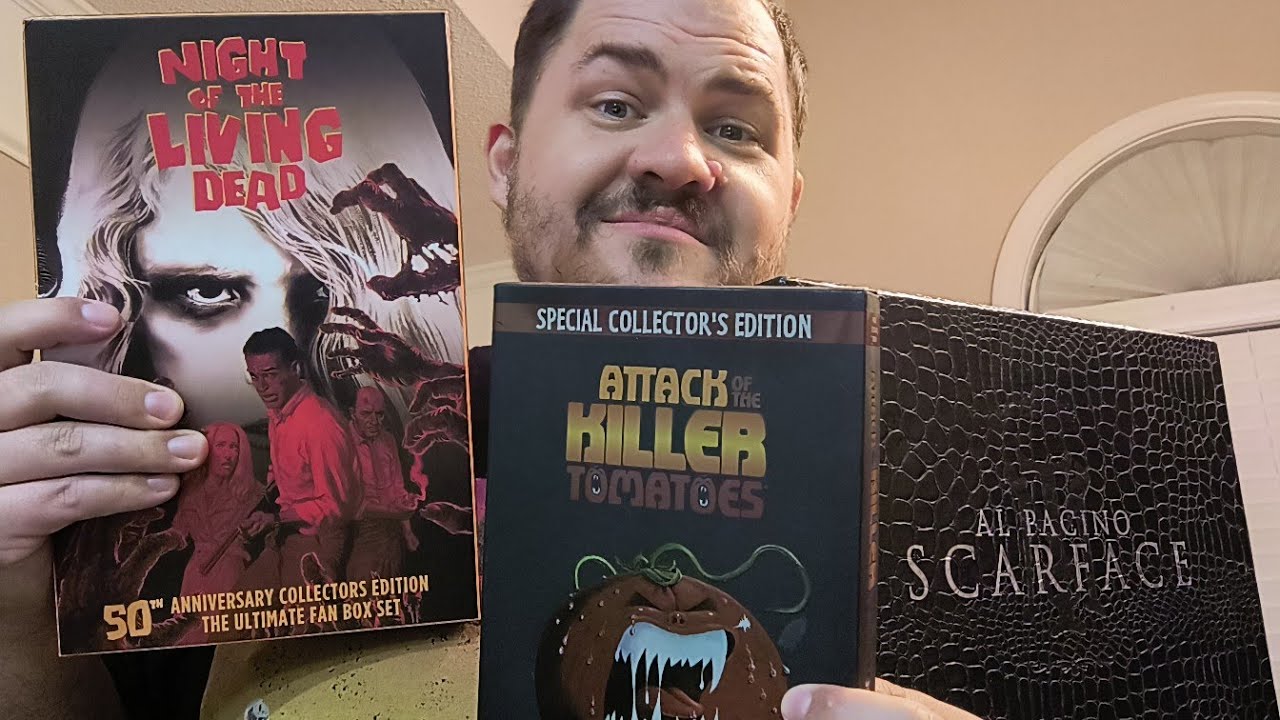 Special Collectors Sets Night of the living dead, Scarface, and Attack ...