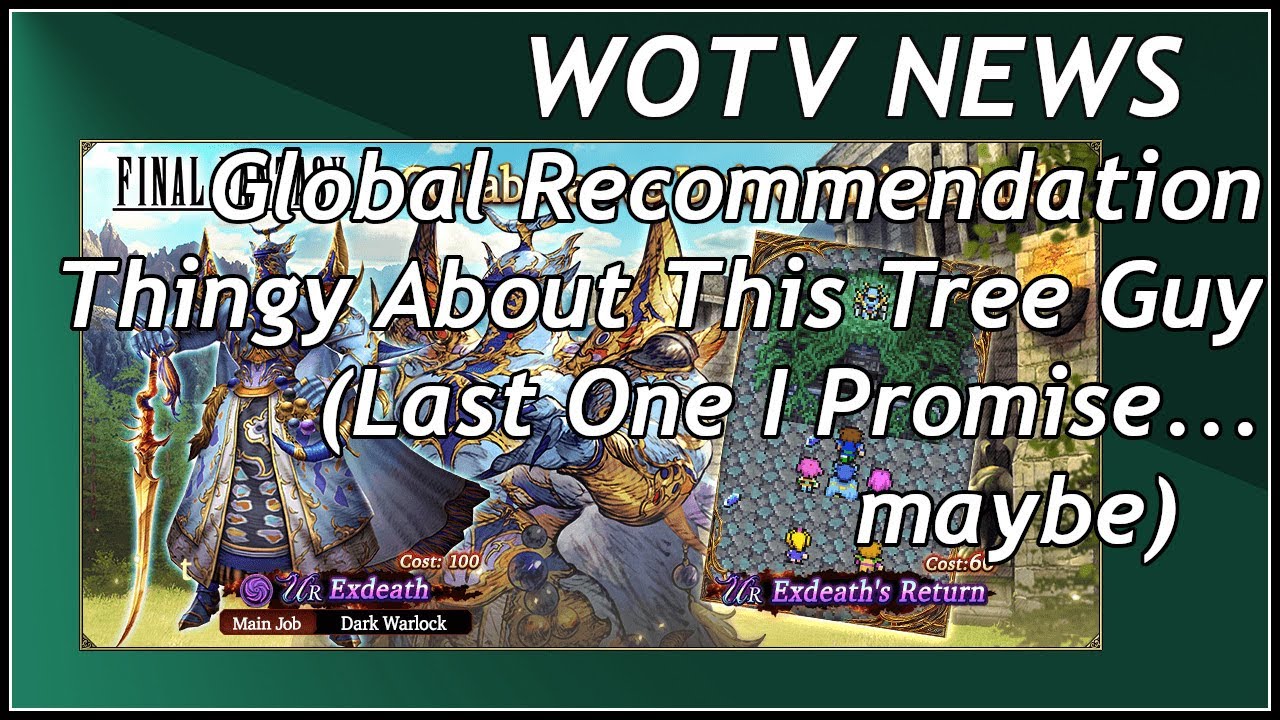 WOTV Global News/Recommendation Thingy: The Channel, The Tree, The ...