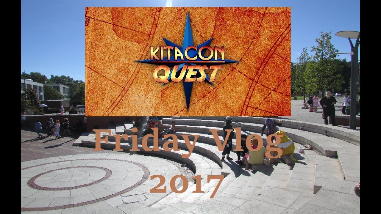 Kitacon Quest 2017 Day 1 Vlog - YouTube