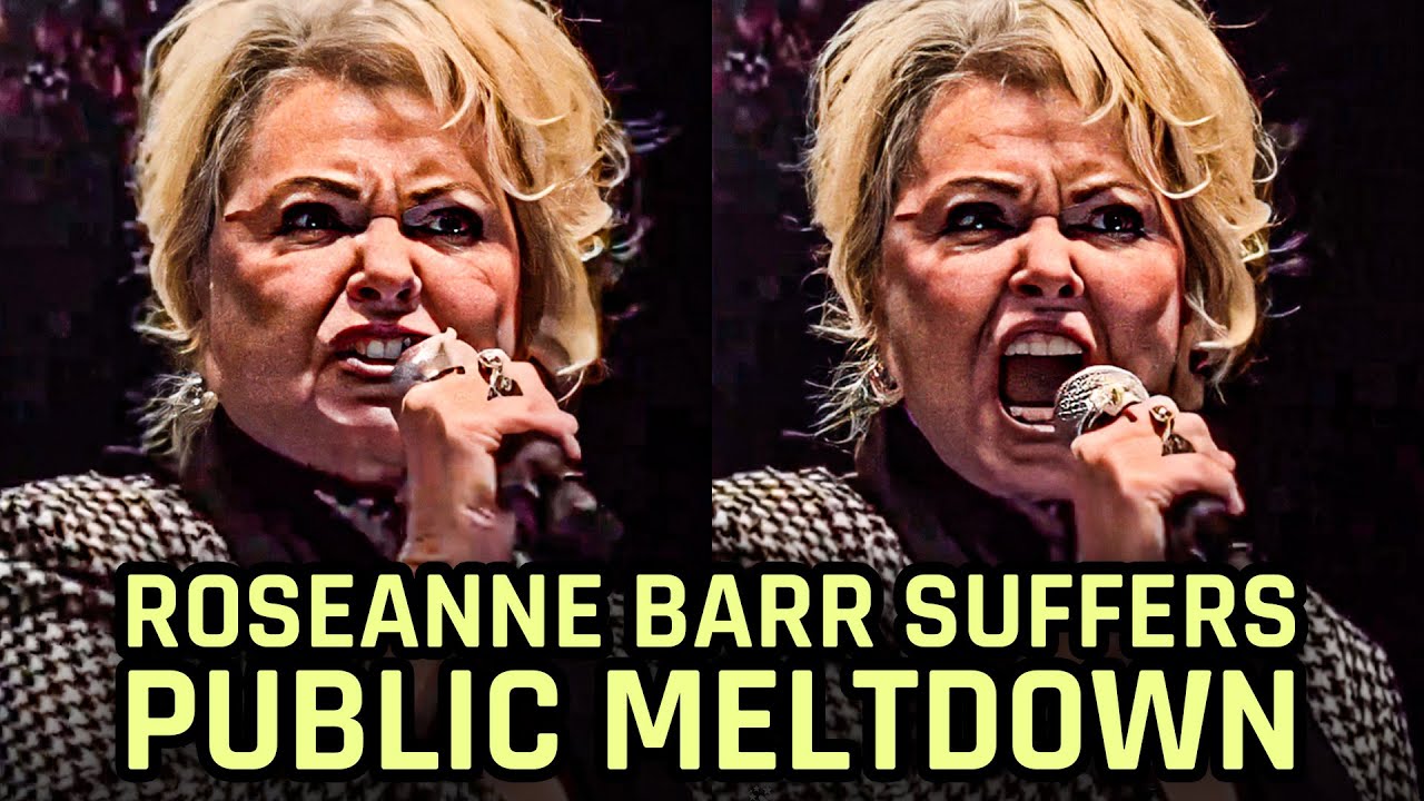 Roseanne Barr Suffers Emotional Meltdown During Tucker Carlson Live ...