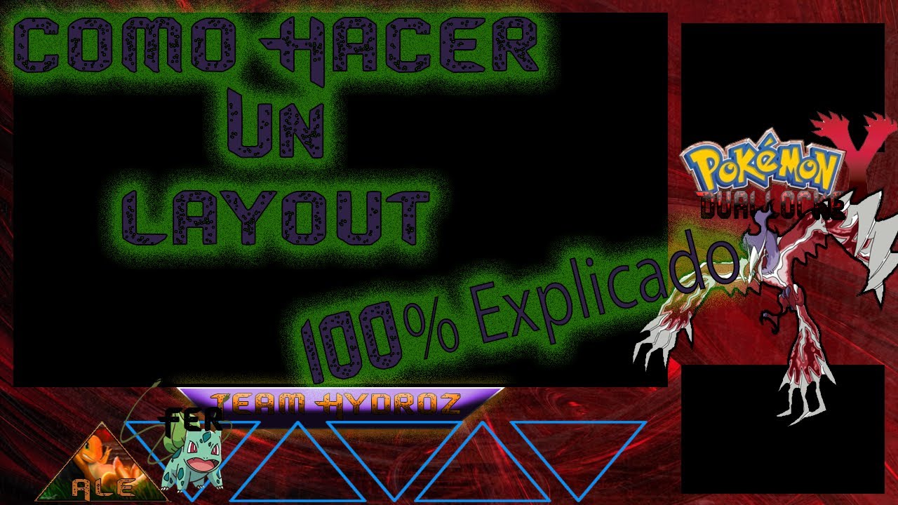 Tutorial de como Hacer Un Layout para cualquier juego de pokemon paso a ...