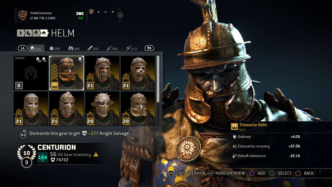 For Honor|CENTURION/SHINOBI Best Stat Build - YouTube