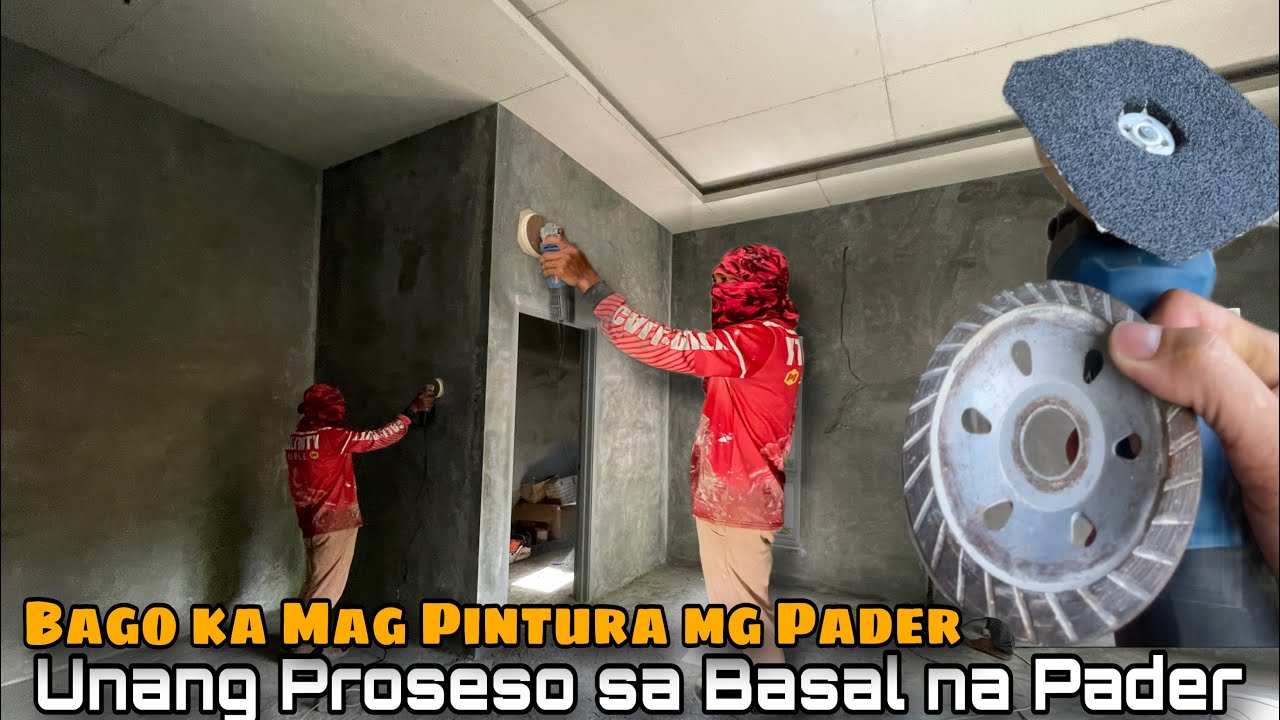 Unang proseso na Gagawin bago ka magpintura ng Pader - YouTube
