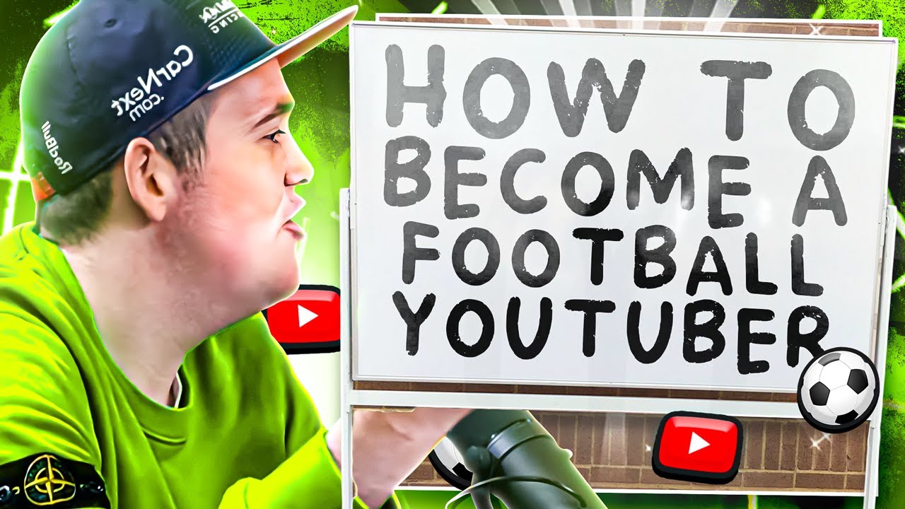 Pieface On How To Become A Football YouTuber - YouTube