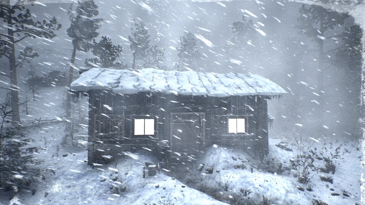 BRUTAL ARCTIC WINTER with EXTREME COLD and snowstorms for sleeping ...