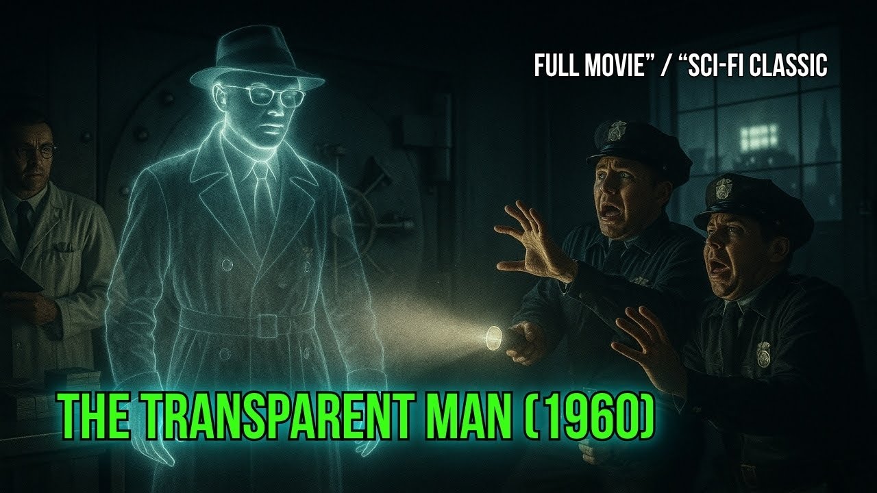 👤 The Amazing Transparent Man (1960) | Sci-Fi Crime Gone Invisible! 🚨 ...