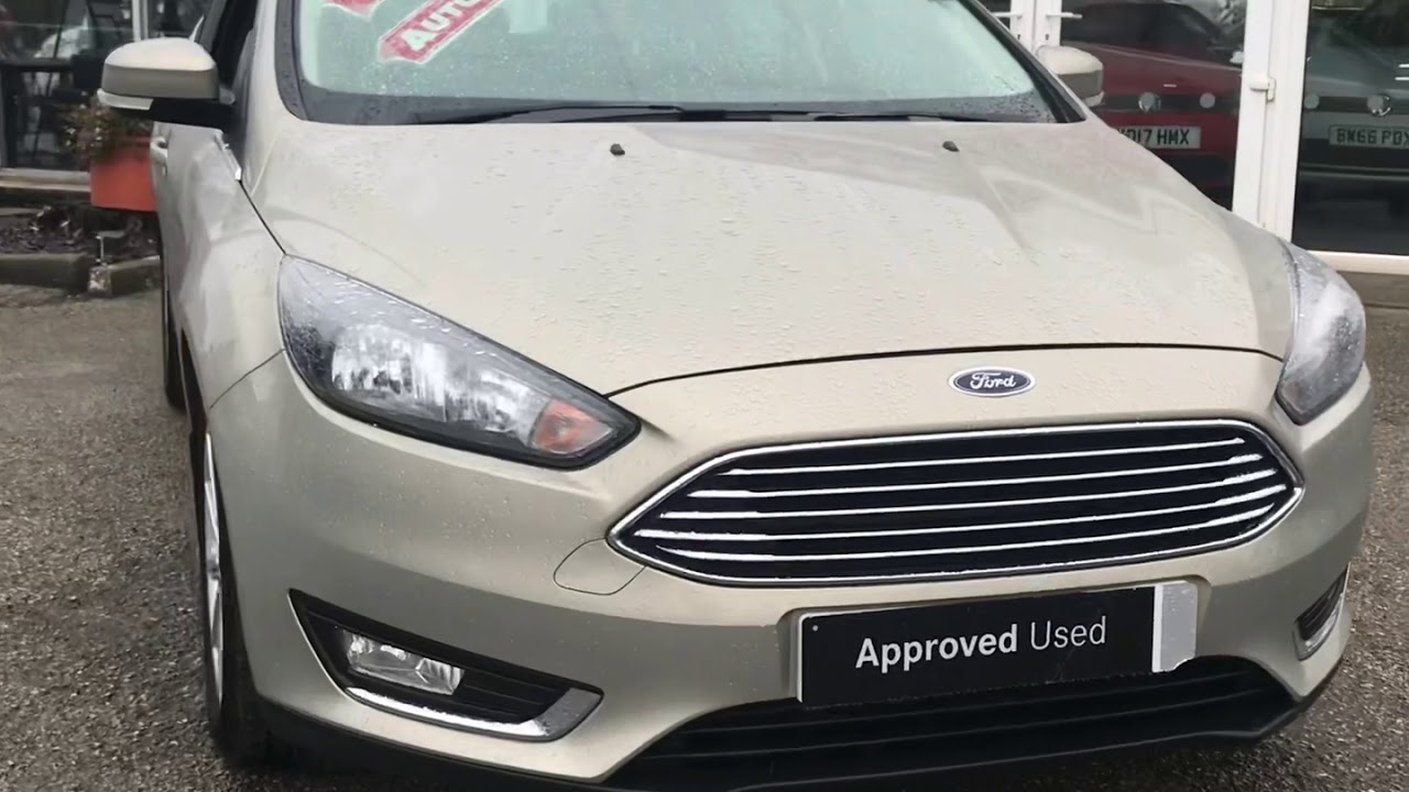 2015 15 Plate Ford Focus 1.6 Titanium 5 door Auto, low miles - YouTube