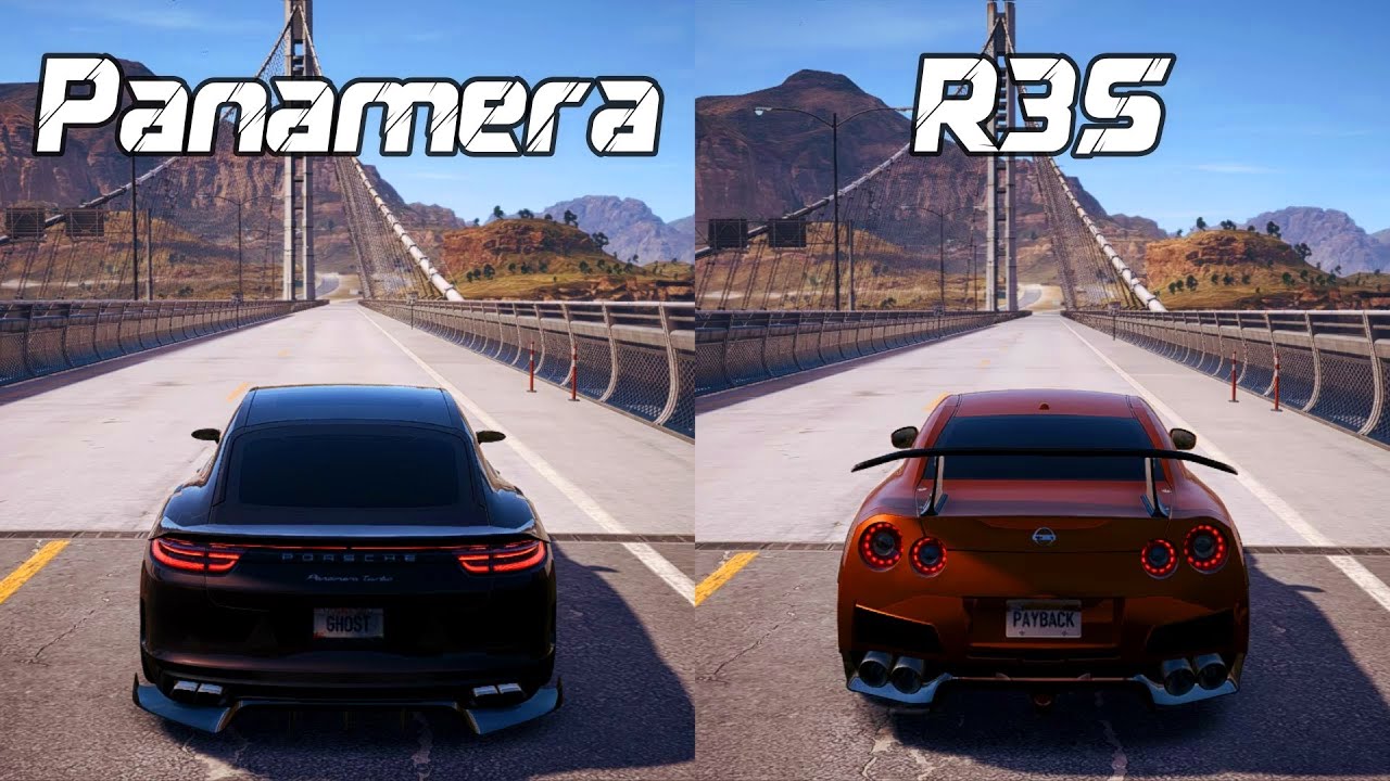 NFS Payback - Porsche Panamera Turbo vs Nissan GTR R35 - Drag Race ...