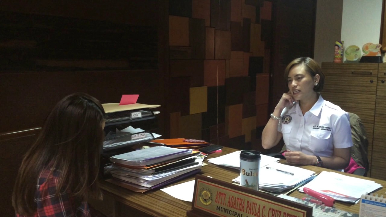 Communication III, Interview with Atty. Agatha Cruz-Reyes - YouTube