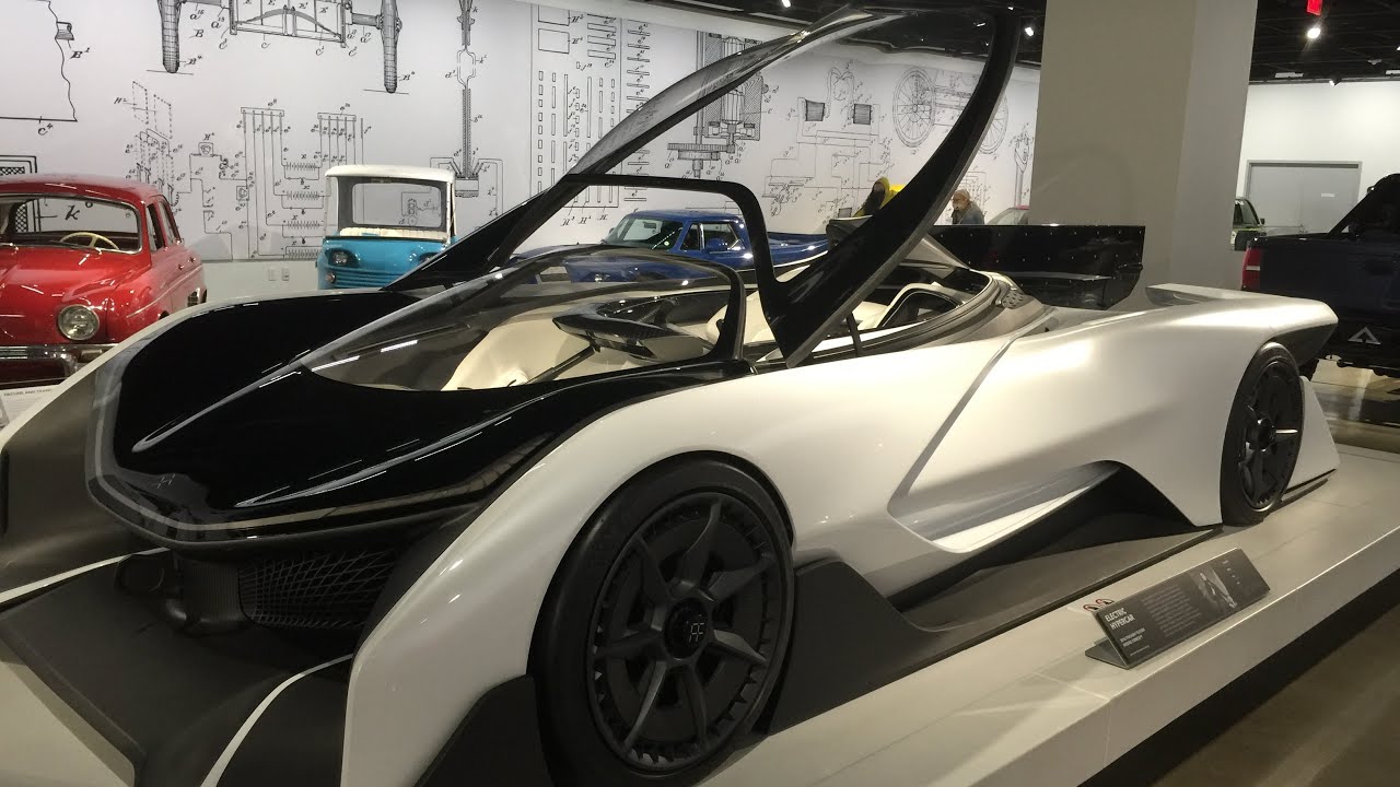 ELECTRIC HYPERCAR - 2016 FARADAY FUTURE FFZERO CONCEPT CAR / FFZERO1 ...