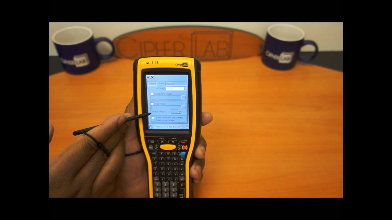 How to use AppLock on CipherLab 9700 Series Mobile Computer? - YouTube