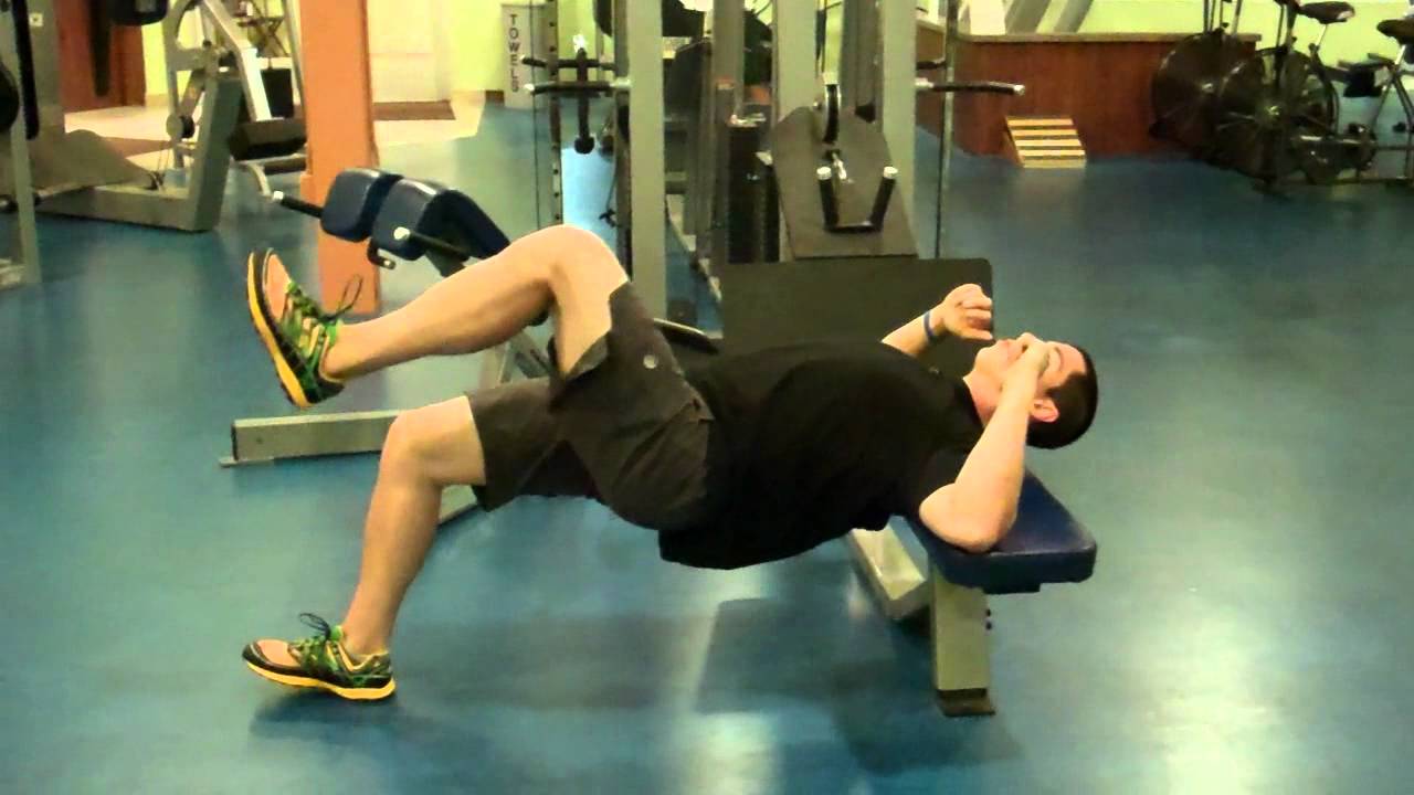 1.5 Rep Single Leg Hip Thruster - YouTube
