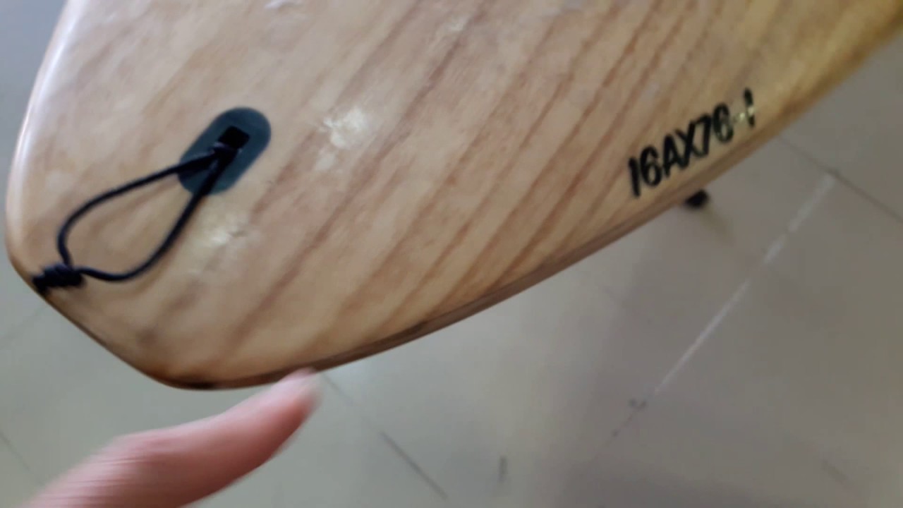 seaxe 7'6 -1 Firewire Semi Gun longboard - YouTube