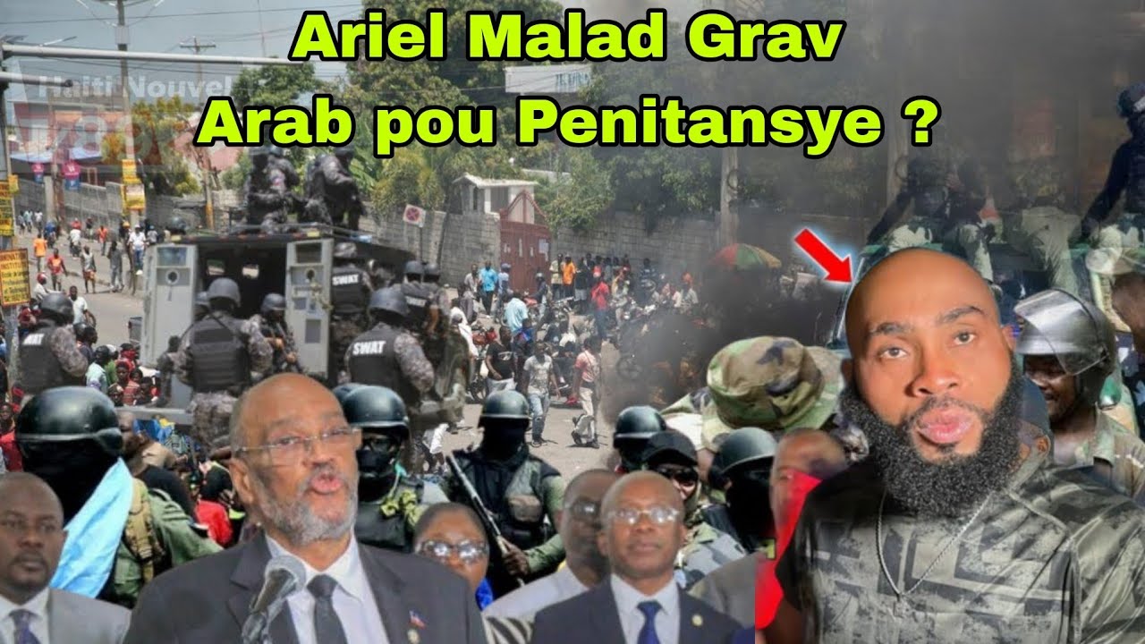 15 Fev/ Yo transfere Arab la nan Penitansye/ Ariel Henry gen SIDA/ Guy ...