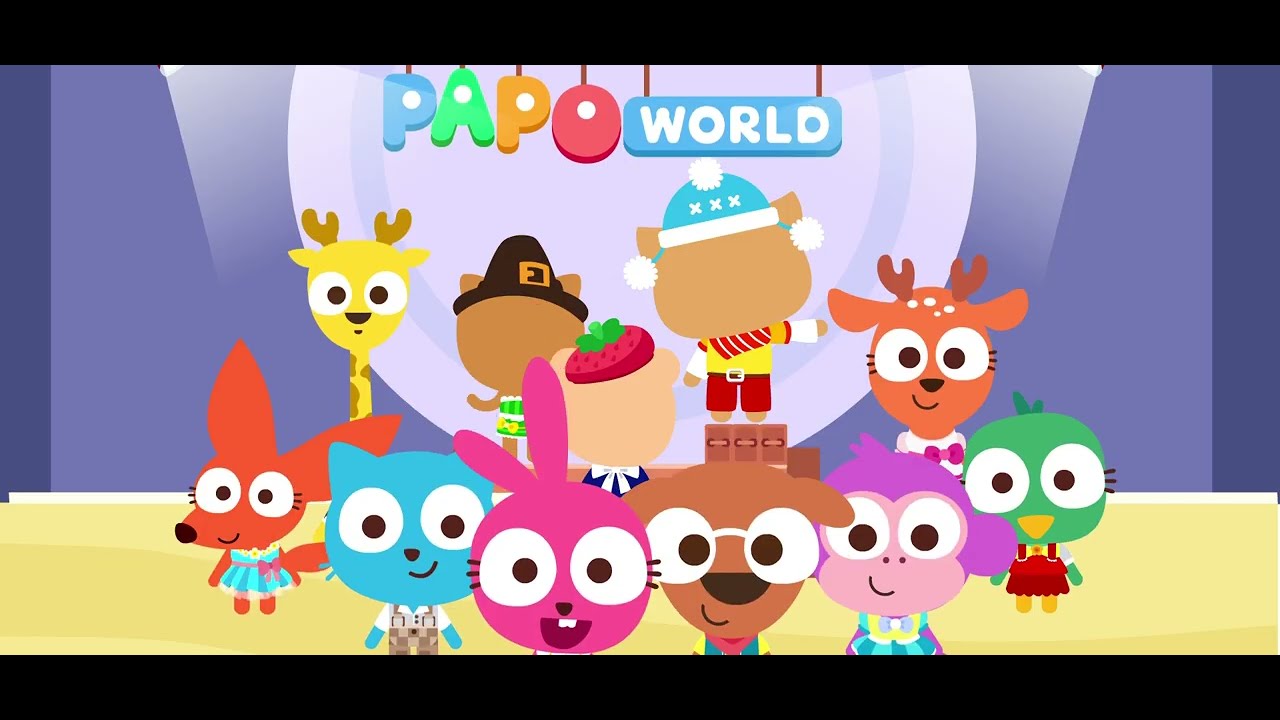 Supermarket Shopping Game | Papo Town Mall | For Kids & Girls - YouTube