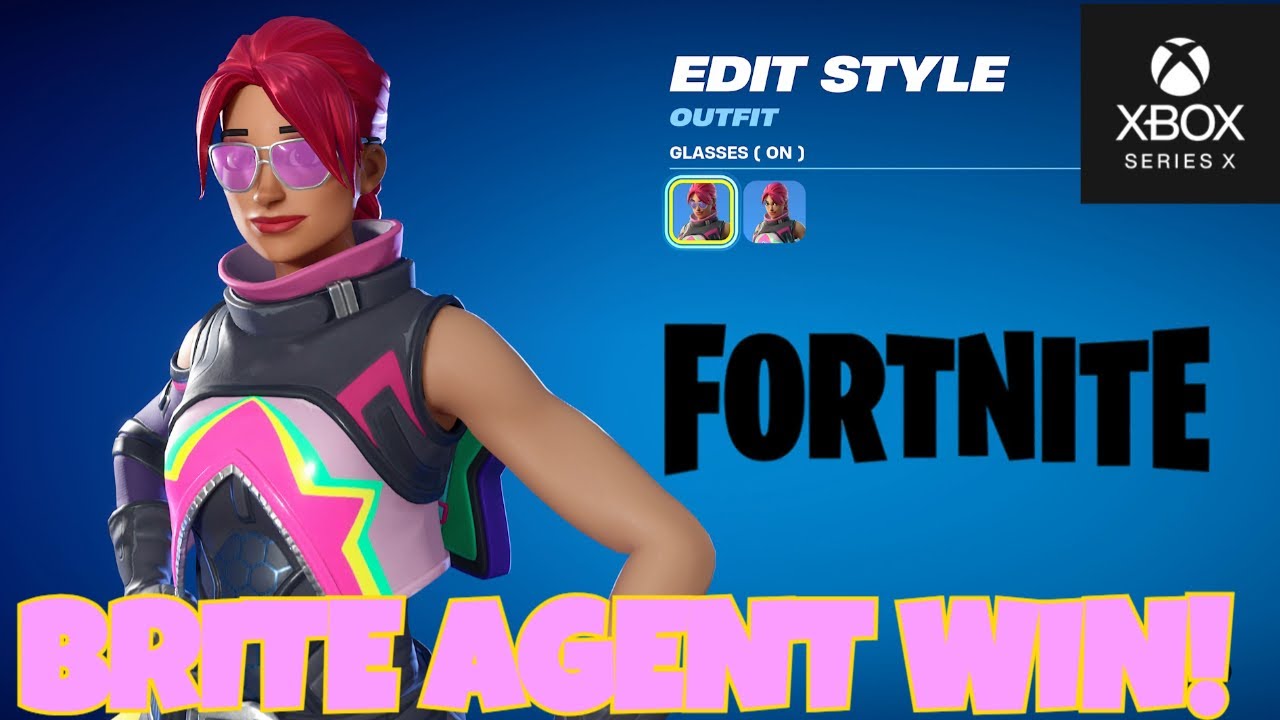FORTNITE BRITE AGENT WIN! XBOX CHAPTER 2 REMIX - YouTube