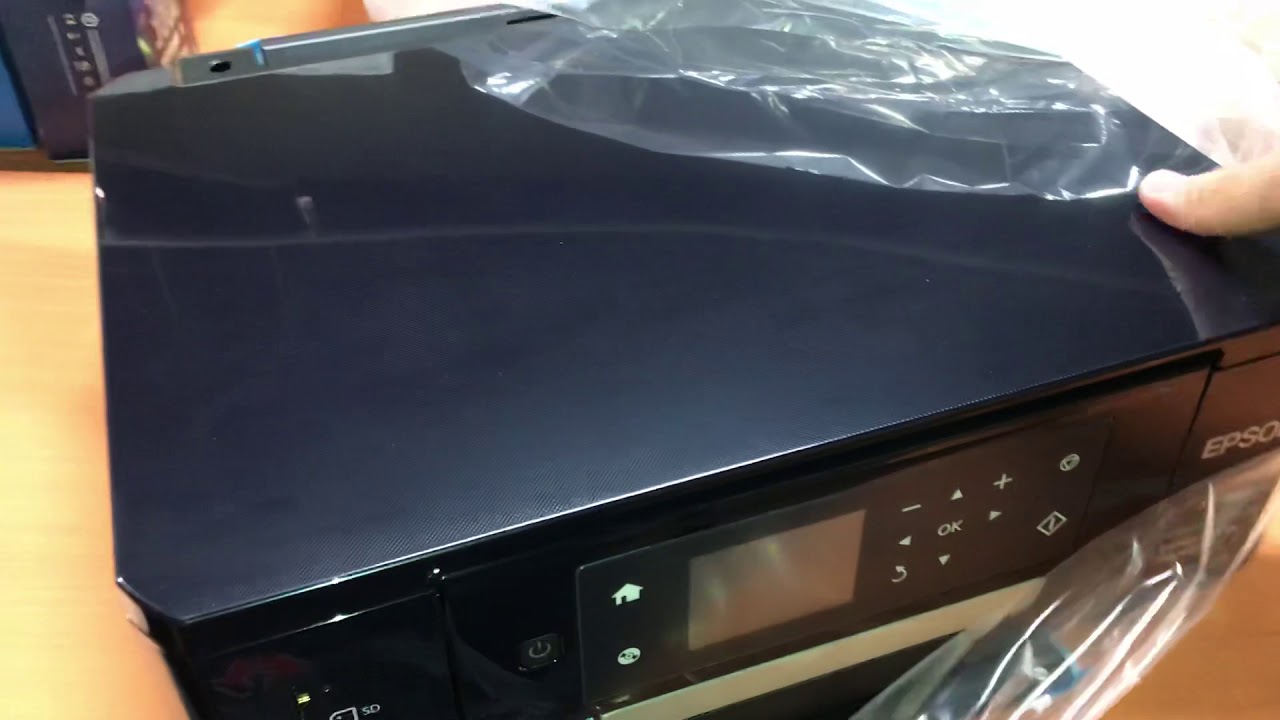 Remove Epson XP-640 print head - YouTube
