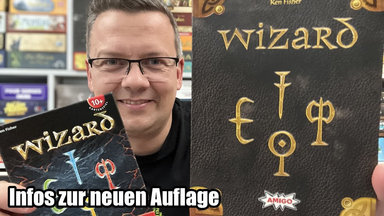 Wizard (Amigo) - Kartenspiel und Stichspiel - Infos zur neuen Aufage - YouTube