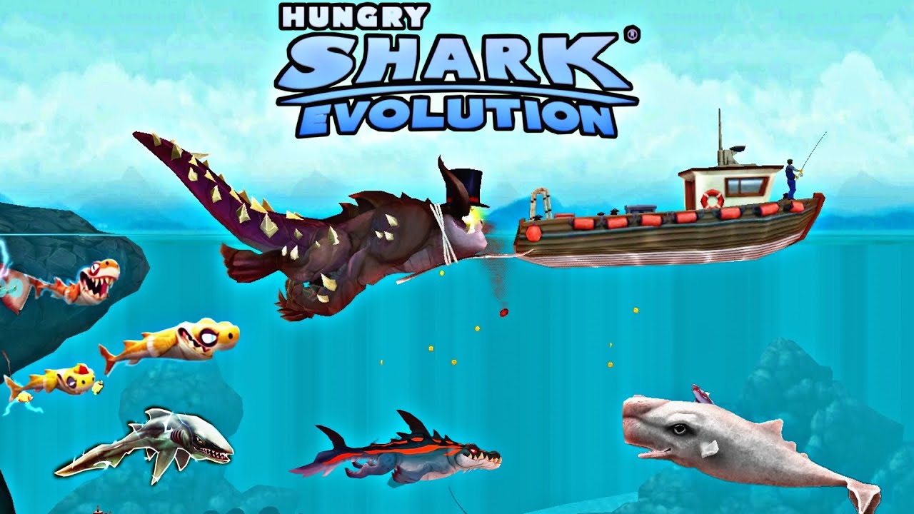Revisiting the BEHELLMOUTH Shark in Hungry Shark Evolution! 🦈🔥 - YouTube