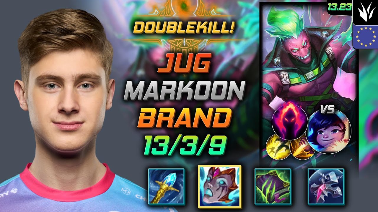Brand Jungle Build Markoon Liandry's Anguish Dark Harvest - LOL EUW ...