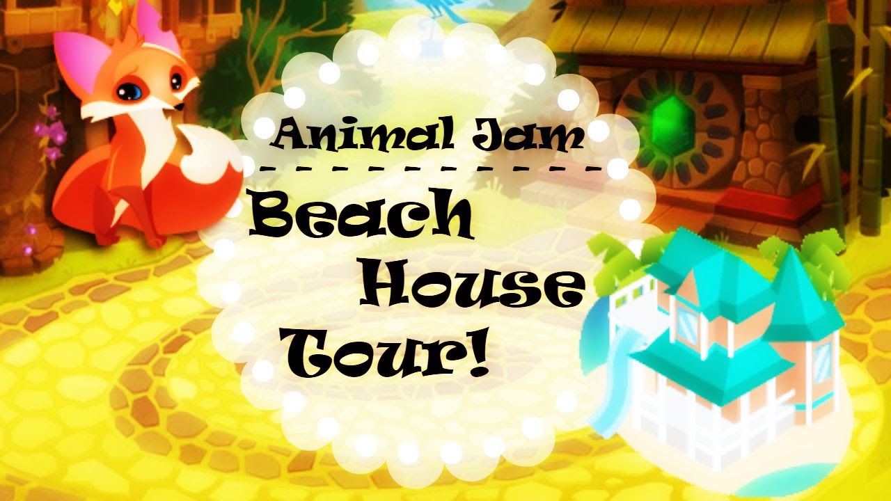 Animal Jam: Beach House Tour! - YouTube