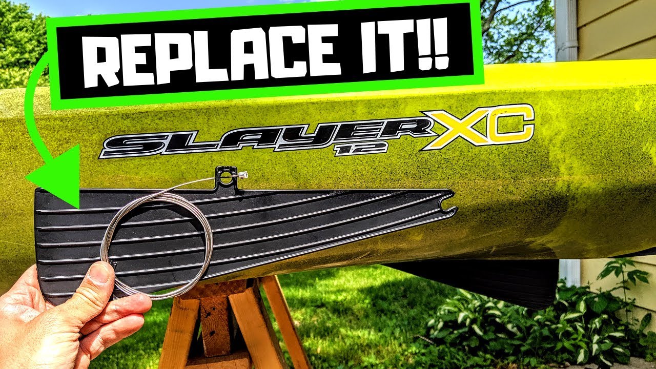 Native Watercraft - Slayer 12 XC - How to Replace the Skeg - YouTube