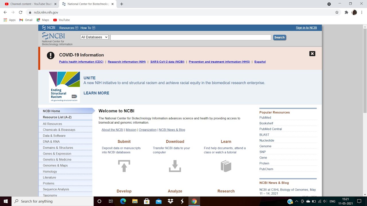 Bioinformatics ProtParam tool for physical and chemical properties of ...