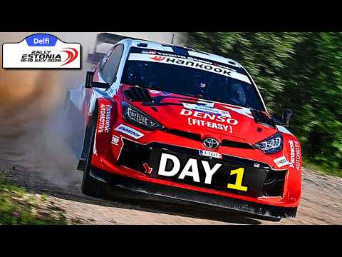🇪🇪 WRC Rally Estonia 2026 | Friday Highlights | Actions & More - Day 1