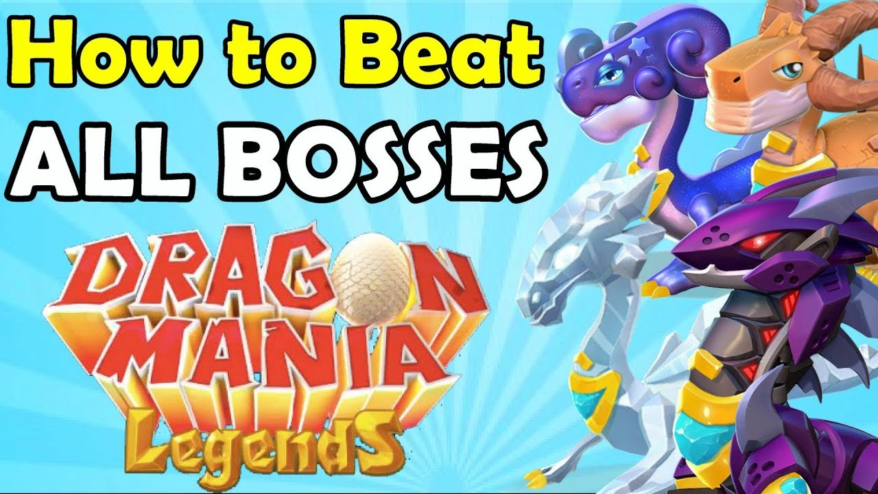 How to Beat ALL Boss Dragons In DML! 6 Tips to beat the Mini FINAL BOSS ...